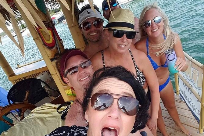 3 Hour Cruise, Snorkel, Swim/Float Sandbar - Tandem Tiki Option - Relaxing on the Sandbar