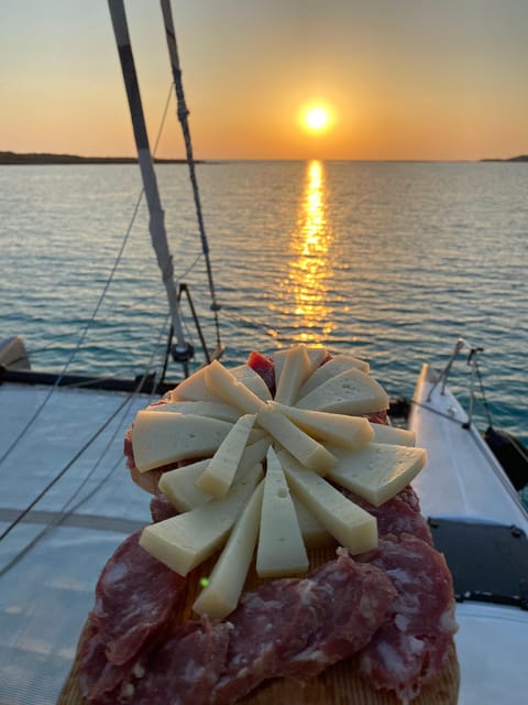 Aperitifs at Sunset on the Stintino Catamaran Burianacharter - Exploring the Buriana Catamaran