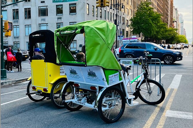 Central Park 2 - Hours Private Pedicab Guided Tour - Booking Information and Policies