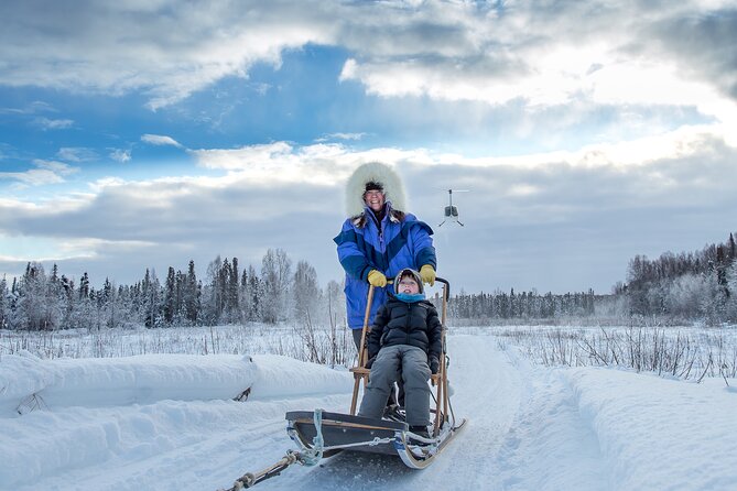 Helicopter Glacier Dogsled Tour + Lower Glacier Landing - ANCHORAGE AREA - Glacier Exploration