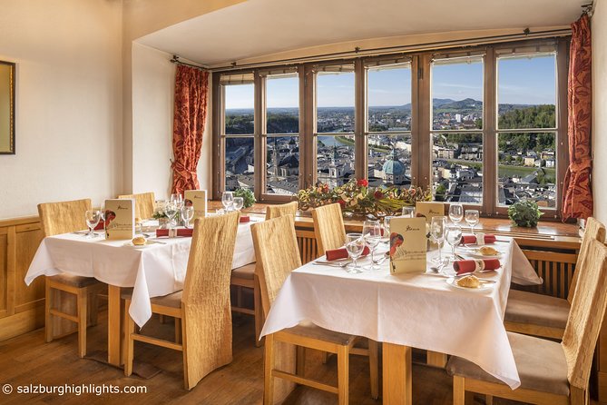 Mozart Concert and Dinner or VIP Dinner at Fortress Salzburg With River Cruise - Accessibility and Dress Code