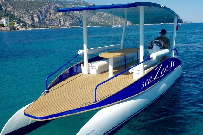 Private Sunset Tour in Solar Boat Near Nice and Monaco - Enjoying the Sunset Cruise