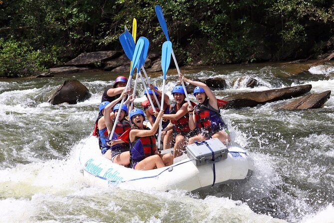Full River Rafting Adventure on the Ocoee River / Catered Lunch - Enjoying the Catered Lunch After the Adventure