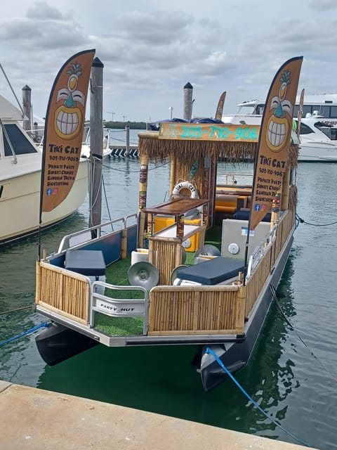 Tiki Cat Boat Tours with Biscayne Boat Charters & Yachts - Practical Considerations
