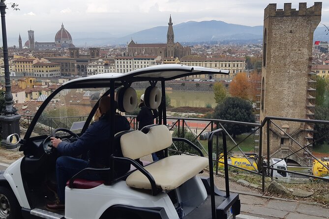 Visit Florence in Golf Car With Fiorentine Tuorist Guide - Booking Information and Cancellation Policy