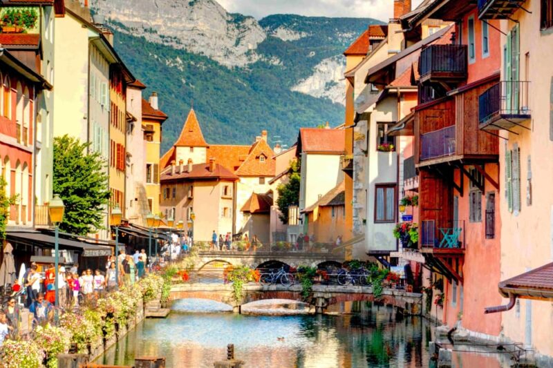 Annecy: Electric Mountain Bike Ride & Shopping at Courier - Key Points