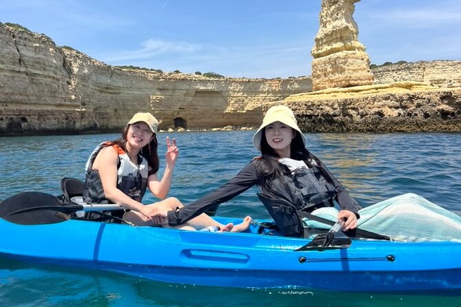 Benagil Kayak to the Caves and Secret Beaches With Licensed Guide - Key Points
