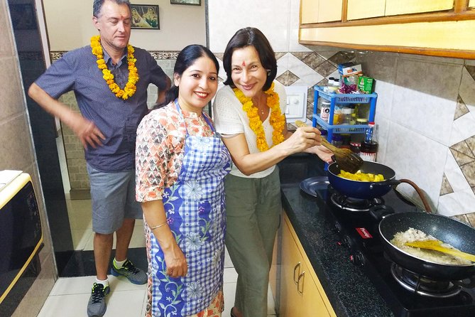Cooking Demo + Lunch/Dinner and interaction with an Indian family @ Chez Anjali - Authentic Indian Cooking with a Family in Delhi: A Hands-On Experience at Chez Anjali