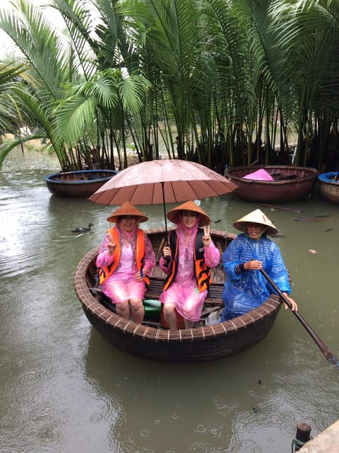 From Da Nang: Bay Mau Cooking Class, Basket Boat and market - Key Points