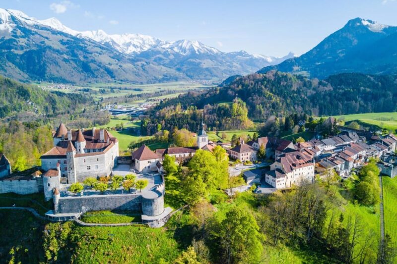 From Geneva: Gruyeres Castle, Cheese, Chocolate & Montreux - Key Points