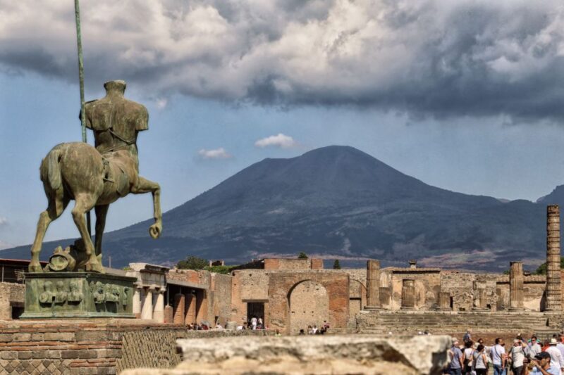From Naples: Pompeii and Vesuvius Full-Day Tour With Lunch - Key Points
