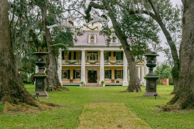 From New Orleans: Swamp Airboat, 2 Plantation Tours & Lunch - Key Points