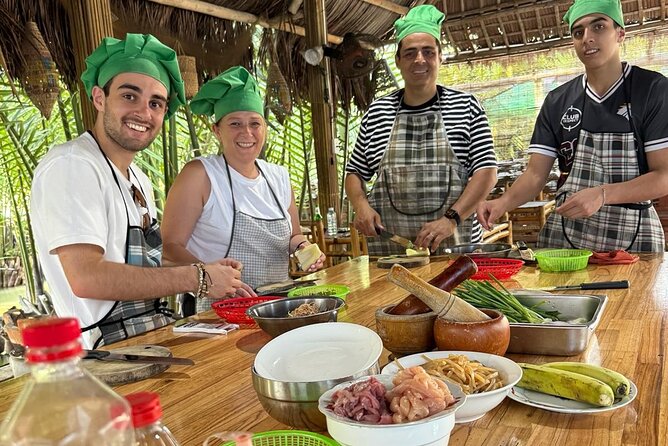 HoiAn:Making Lantern & Cooking Class-BasketBoat Ride,Crab fishing - Key Points
