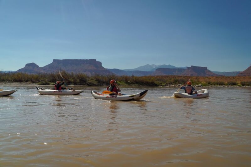 Kayaking in Castle Valley  Moab Half Day Trip - Key Points