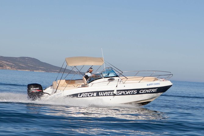 Luxury Marinello 26 Speedboat Rental in Latchi With Free Driver - Overview of the Luxury Marinello 26 Speedboat Rental