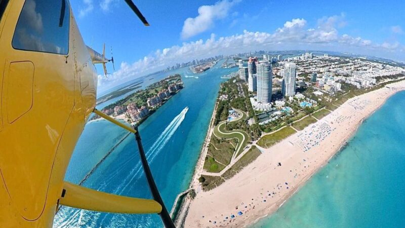 Miami Beach: Sightseeing Helicopter Tour - Key Points