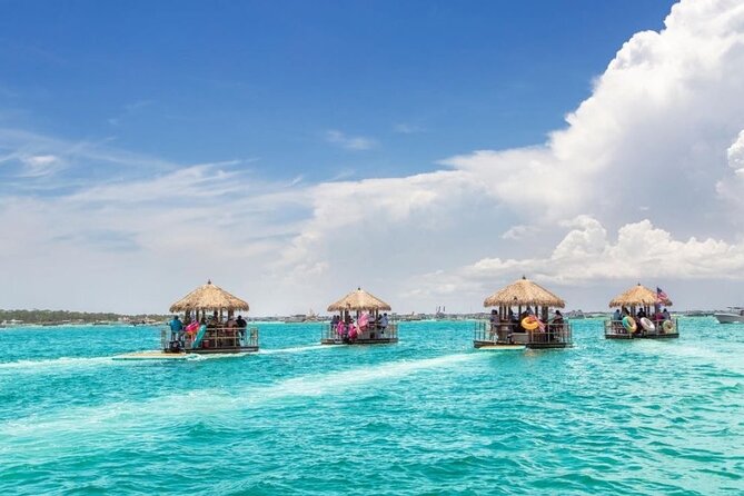 Original & Famous CRUISIN TIKIS DESTIN Harbor Sightseeing Cruise - Key Points