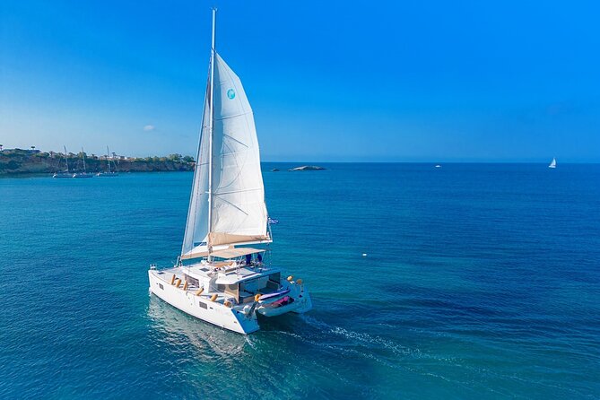 Rethymno: Sailing Catamaran Cruise With Meal & Drinks - Key Points