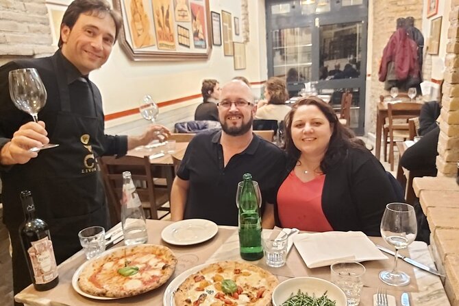 Rome: Pizza & Tiramisu Class with Free Flowing Fine Wine - Key Points