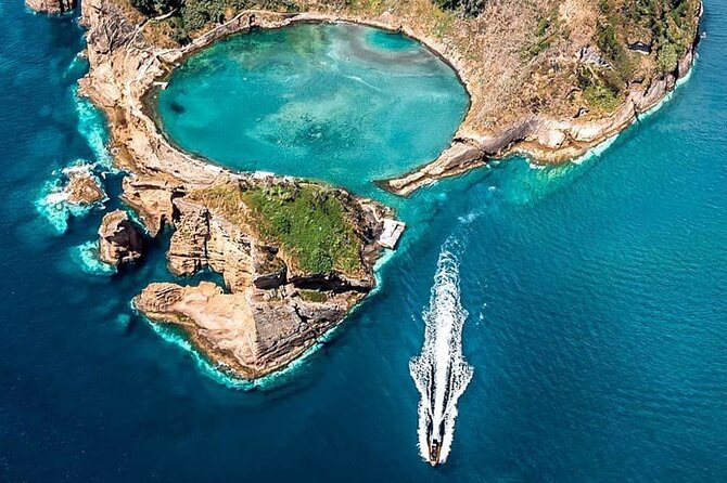 Vila Franca Do Campo Around the Islet Guided Boat Tour - Key Points