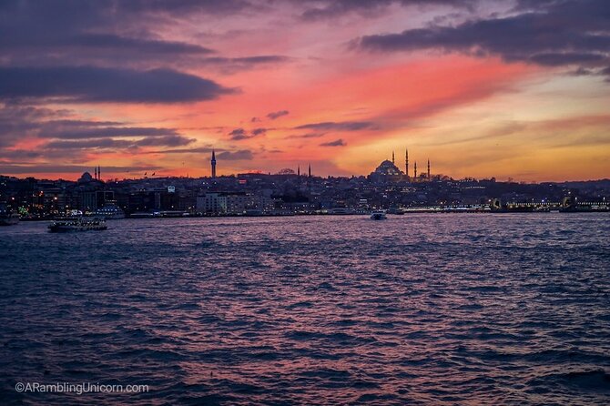 Bosphorus Private Sunset Cruise on a Yacht with Wine