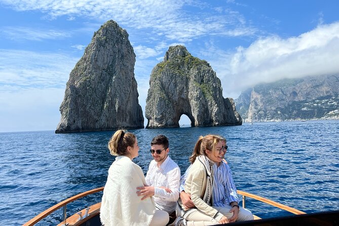 Capri in a Day All Inclusive Premium Boat Tour + City Visit
