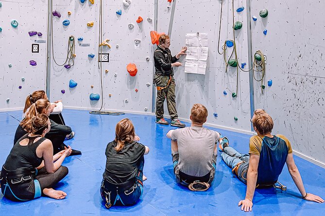Climbing in Mørkvedhallen Klatresenter - The Climbing Experience