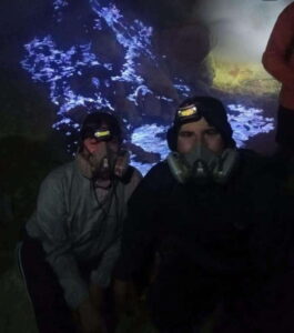 Ijen Crater : Blue Flame, Sunrise, and Sulfur Miners Trek