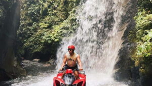 Kuber: Ubud ATV Quad Biking with Waterfall & Tunnel in Bali