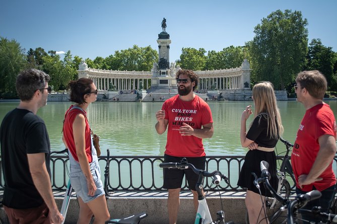 Madrid Highlights Bike Tour with Optional Tapas