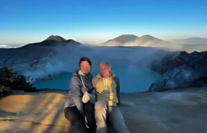 Mount Ijen Sunrise Trek :Blue Flames and Crater views