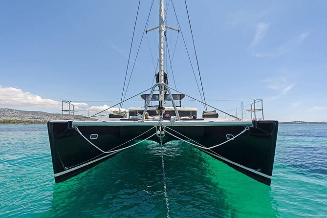 Mykonos Catamaran Daytime or Sunset Tour, 8-flavor Meal & Drinks
