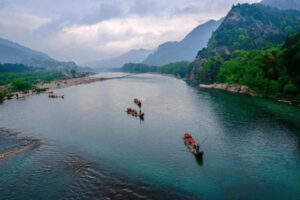Private tour Lishui Nanxi river Bamboo rafting