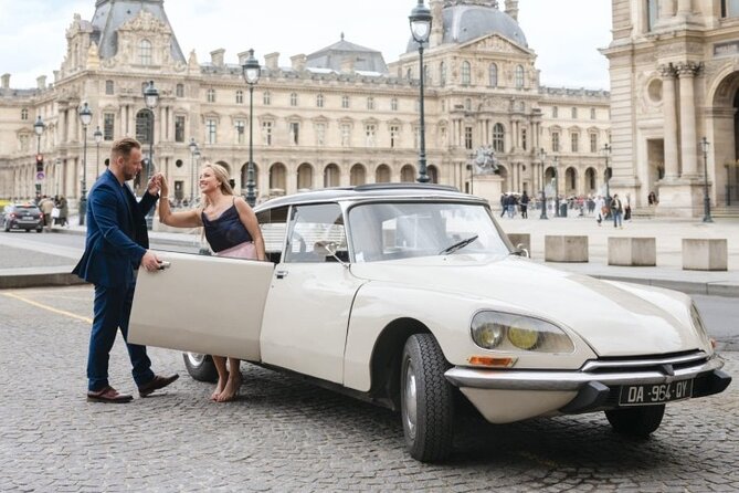 Secrets of Paris Tour in a Vintage Open-Top French Car Citroen DS - Iconic Landmarks and Hidden Corners