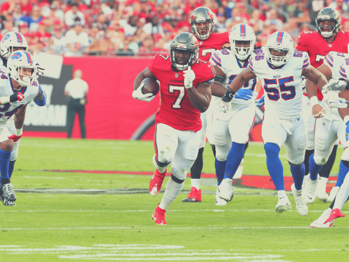 Tampa Bay Buccaneers Football Game at Raymond James Stadium - The Stadium Atmosphere and Crowd