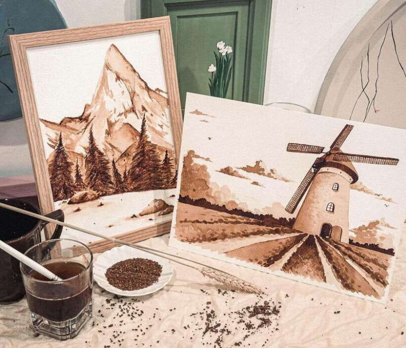 2-Hr Coffee and Biscuit Painting - Edible Paint - The Practicalities: What is Included and How It Works