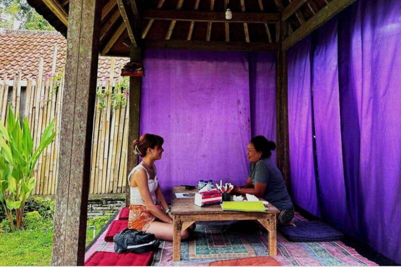 Bali private : Palm Reading Water Temple, rice terrace - Discovering Bali’s spiritual heart: the Holy Water Temple