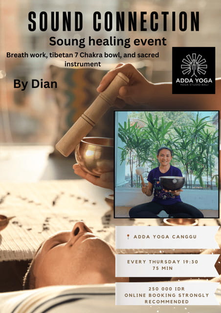 Bali : Tibetan sound healing connection at ADDA YOGA - Why Tibetan Sound Healing Stands Out