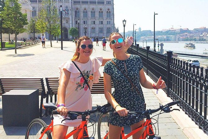 Budapest relaxed bicycle tour at sunset - March 15 Square and the Roman Legacy