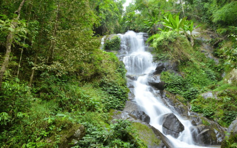 Chiang Mai: Doi Suthep Temple and Waterfall by Songtaew Trio - Transport and Group Size