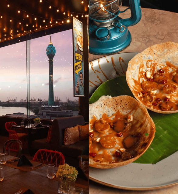 Colombo: Sri Lankan Street Food Tasting on Rooftop Bar - Breathtaking Views and a Relaxed Atmosphere