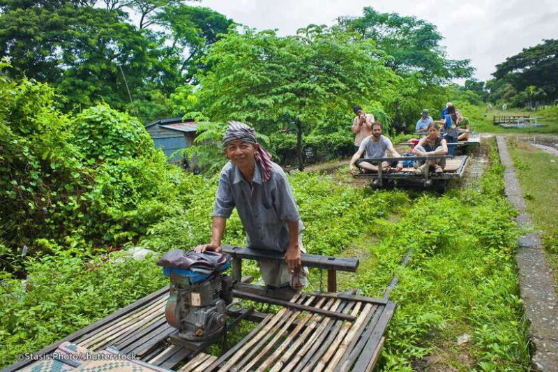 From Siem Reap: Battambang Day Trip Bamboo Train, Bats Cave - First Stop: Ek Phnom Temple