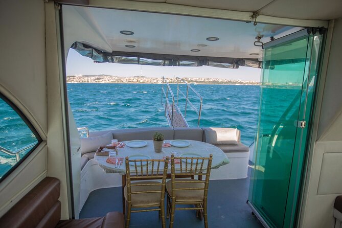 Istanbul Private Luxury Yacht on Bosphorus 14 mt 46feet - The Value of a 2-Hour Private Yacht Tour