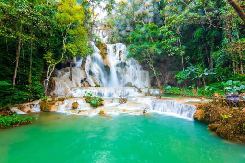 Kuang Si waterfall & Tree house - The Unique Tree House Experience