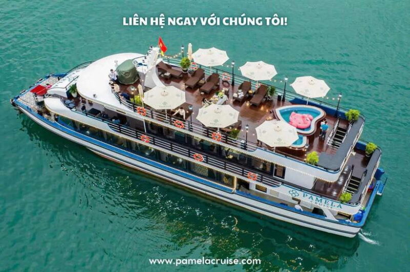 Pamela Cruise: HaLong Bay day trip with Lunch & Activities - Key Points