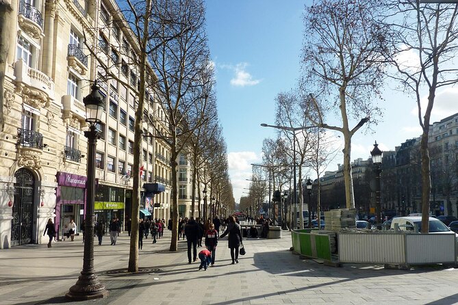 Paris Arc de Triomphe Entry and Mini Walking Tour - The Walk Along the Champs-Élysées