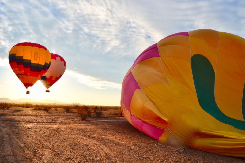 Phoenix: Hot Air Balloon Flight with Champagne - The Itinerary in Detail