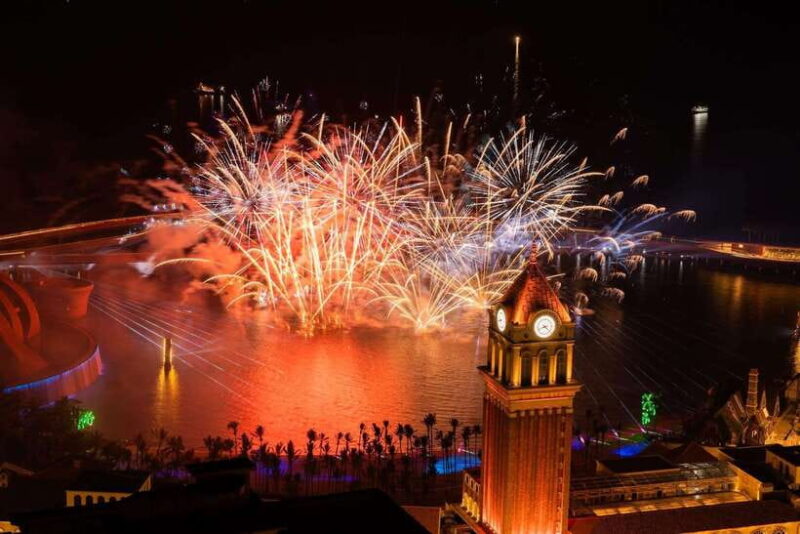 Phu Quoc Sunset Town, Symphony, Kiss Of The Sea Show Tour - Transportation and Timing