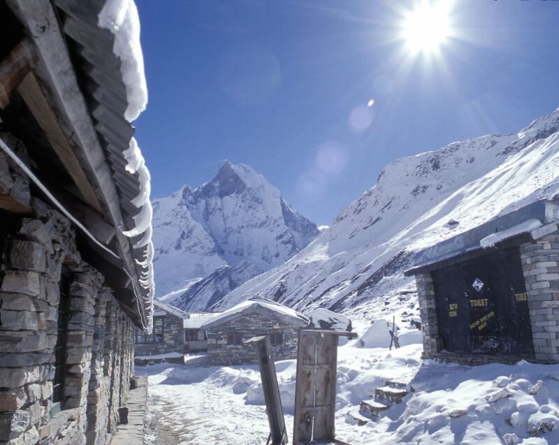 Pokhara: 7-Day Trek to Annapurna Base Camp and Hot Springs - Day 1: From Pokhara to Jhinu Danda via Nayapul