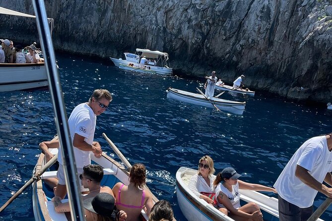 Private Boat Excursion from Sorrento to Capri and Faraglioni - Frequently Asked Questions